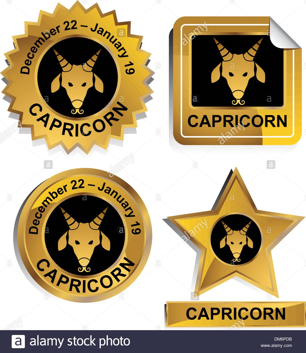 Capricorn Logo Stock Photos & Capricorn Logo Stock Images - Alamy