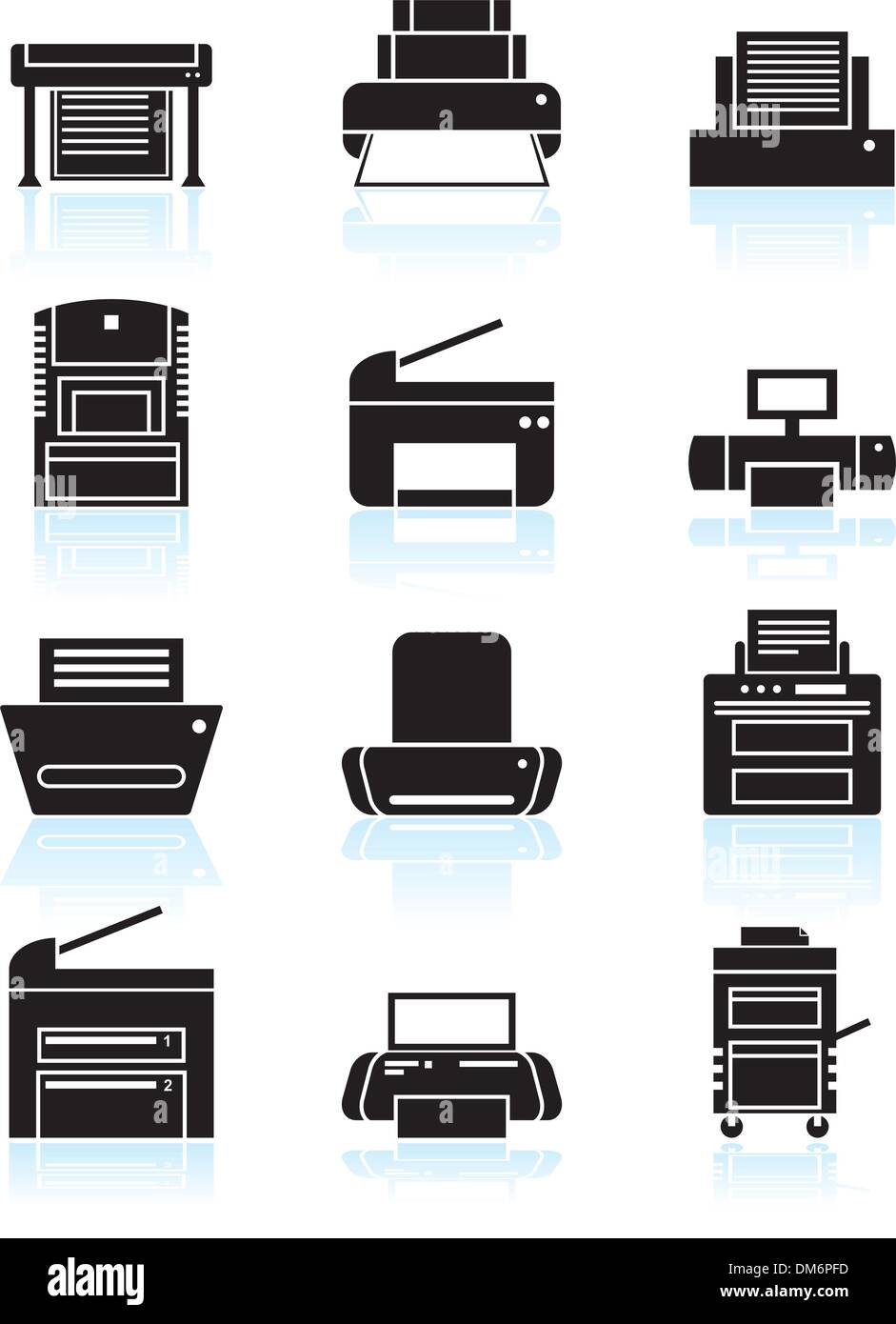 Black printers ink Stock Vector Images - Alamy