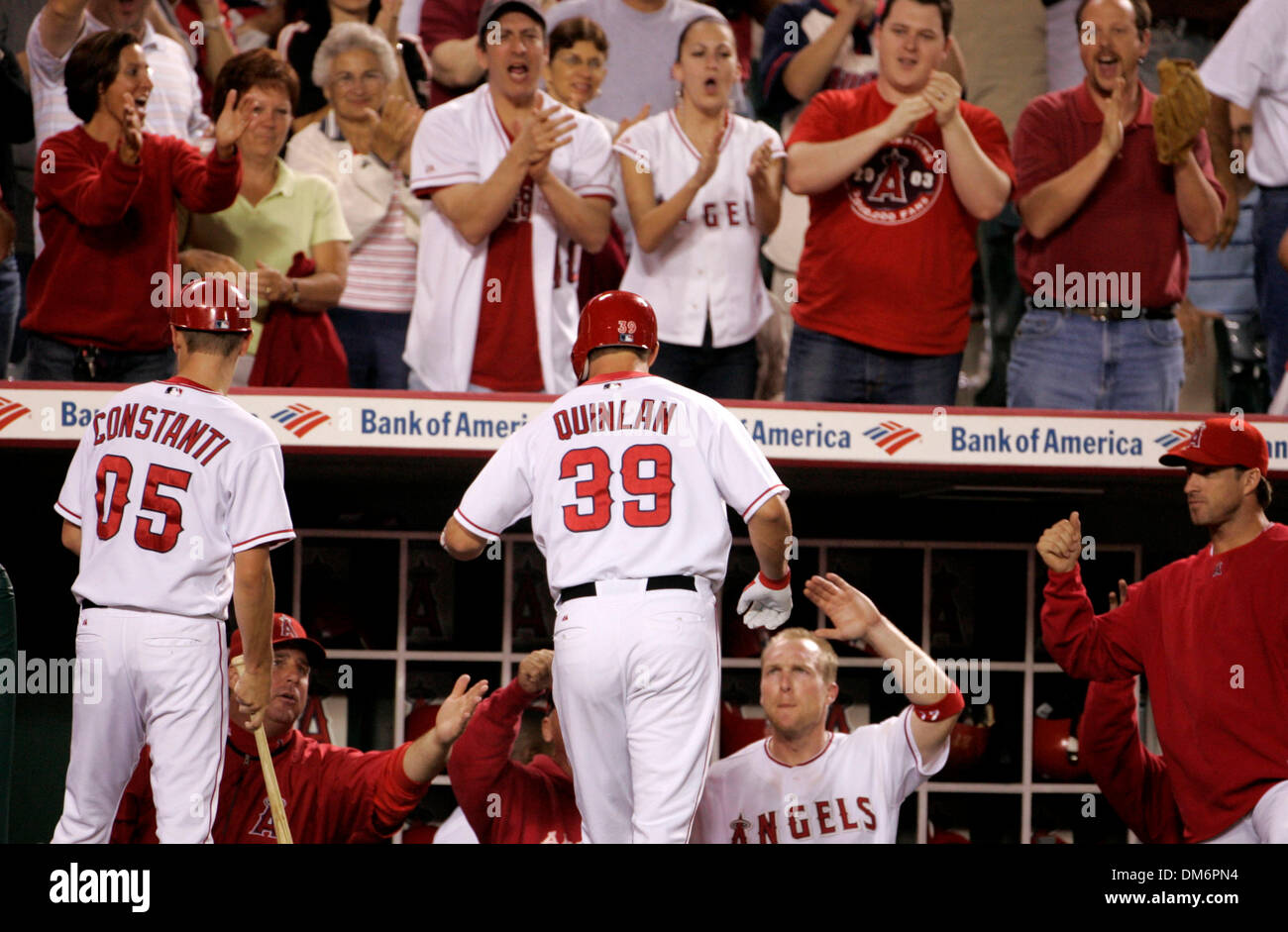 Sep 01, 2005; Anaheim, CA, USA; MLB Baseball: Los Angeles Angels (39 ...