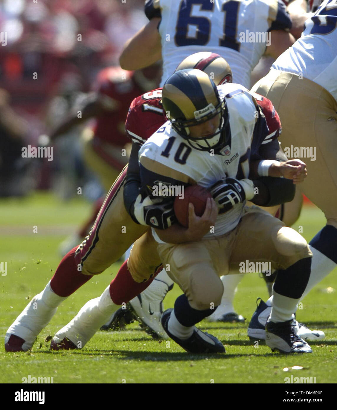 Sep 11, 2005; San Francisco, CA, USA; NFL FOOTBALL: Rams quarterback ...