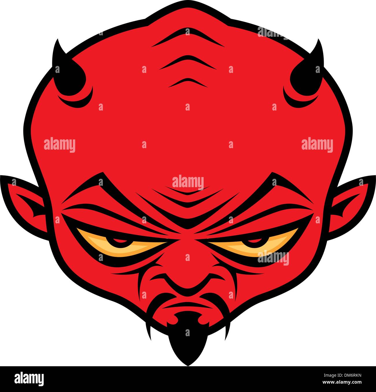 Devil horns Stock Vector Images - Alamy