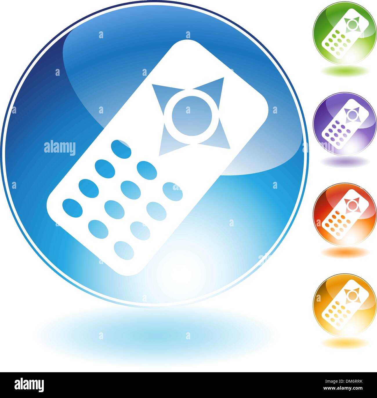 Remote Control Icon Stock Vector Image & Art - Alamy