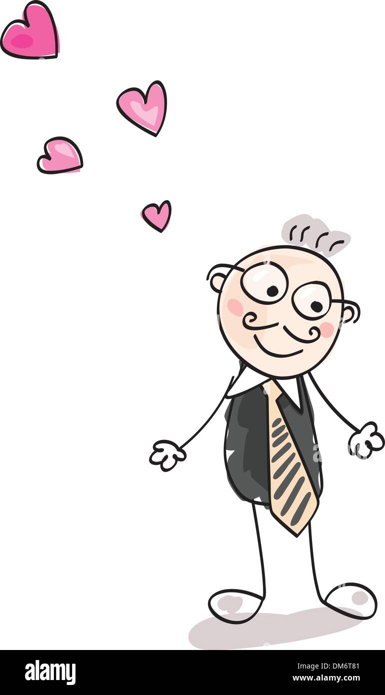 Happy father character Stock Vector Image & Art - Alamy