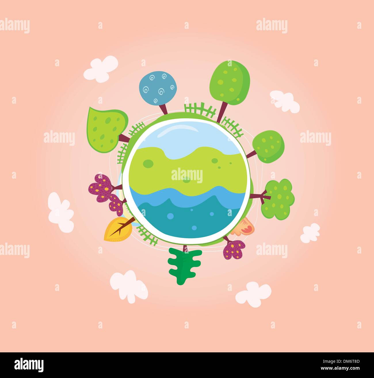 Doodle earth hi-res stock photography and images - Alamy