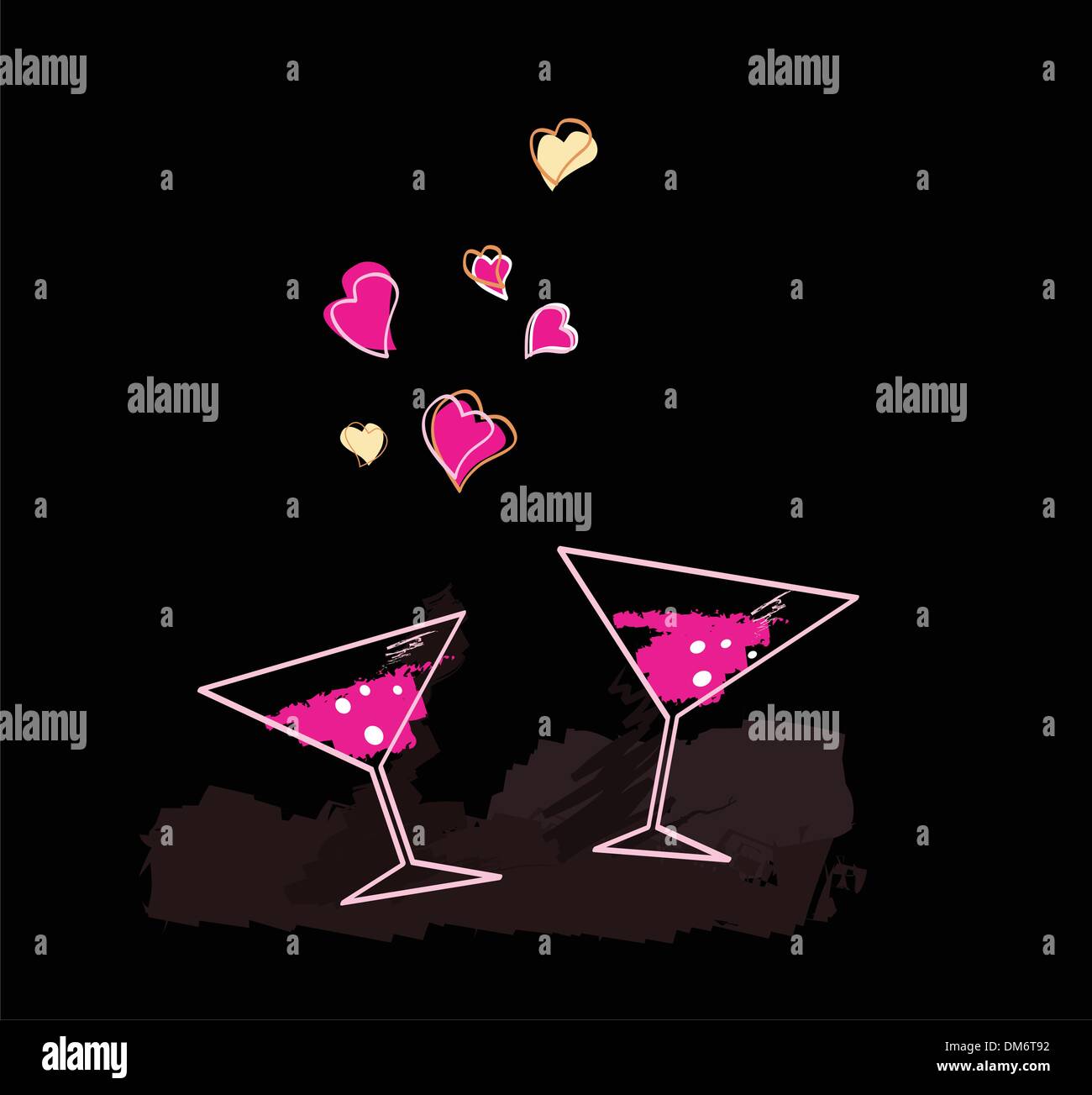 Rose wine color Stock Vector Images - Alamy