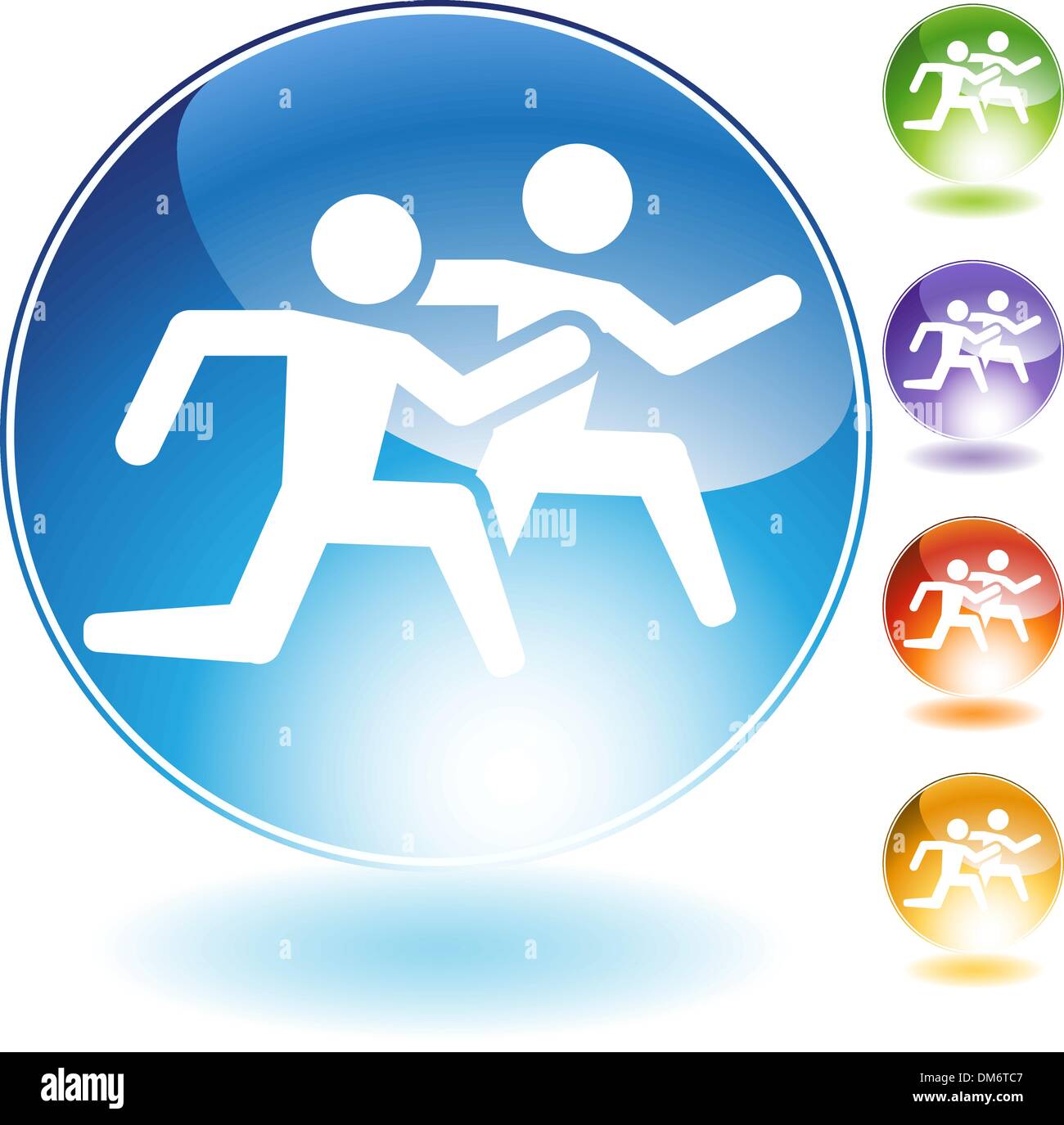 Stick figures team hi-res stock photography and images - Alamy