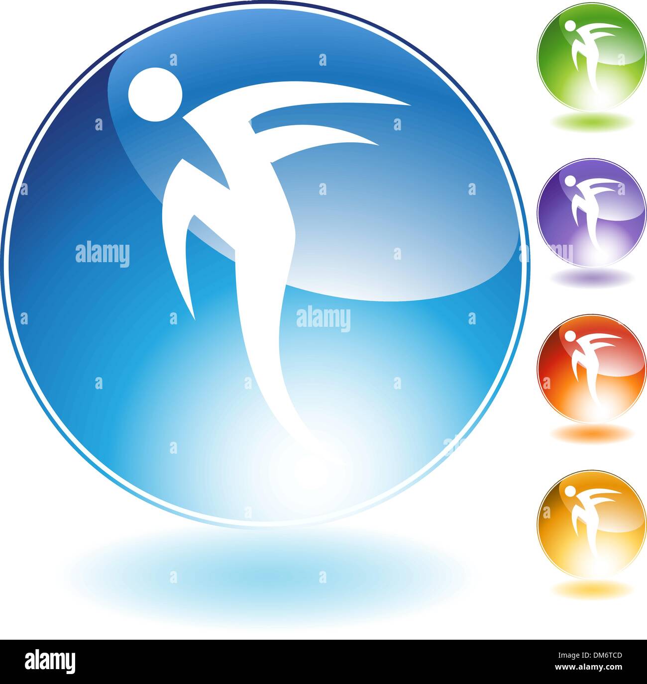 Rush Step Dancer Crystal Icon Stock Vector Image & Art - Alamy