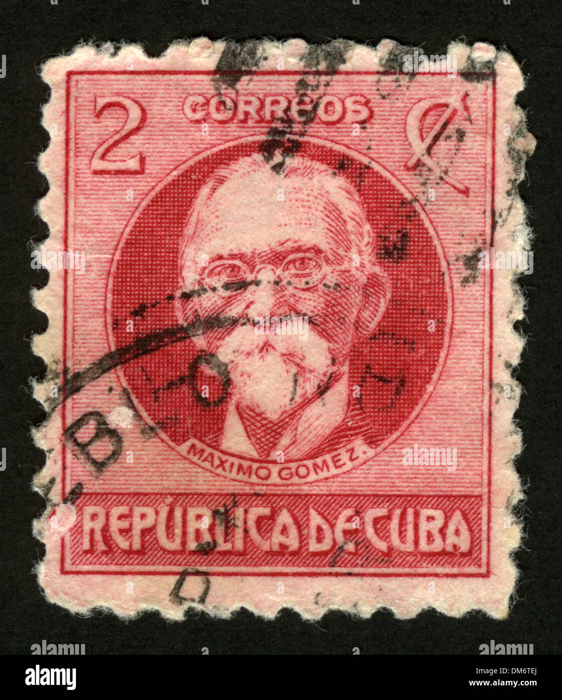 Maximo gomez postage stamp cuba hi-res stock photography and images - Alamy