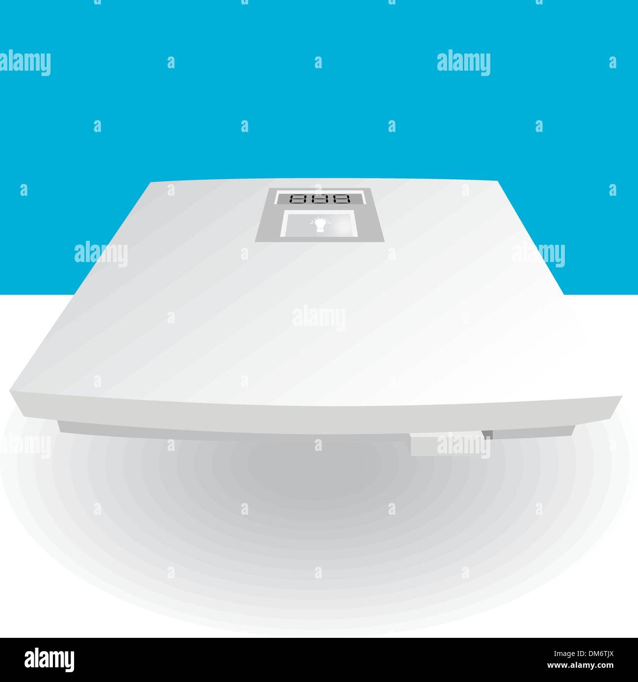 Digital Weighing Scale Stock Vector Images - Alamy