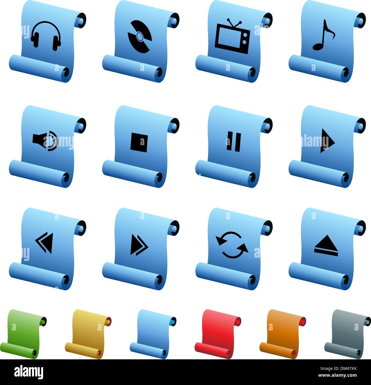 3d multimedia Stock Vector Images - Alamy