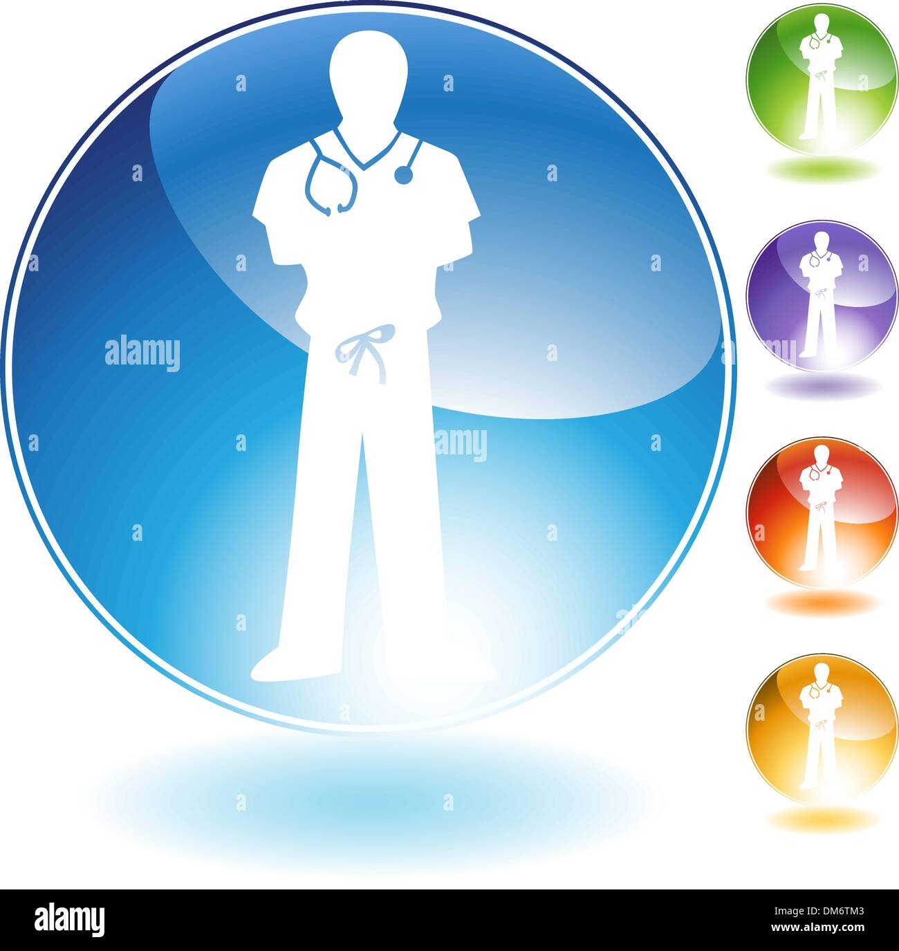 Scrubs Crystal Icon Stock Vector Image & Art - Alamy