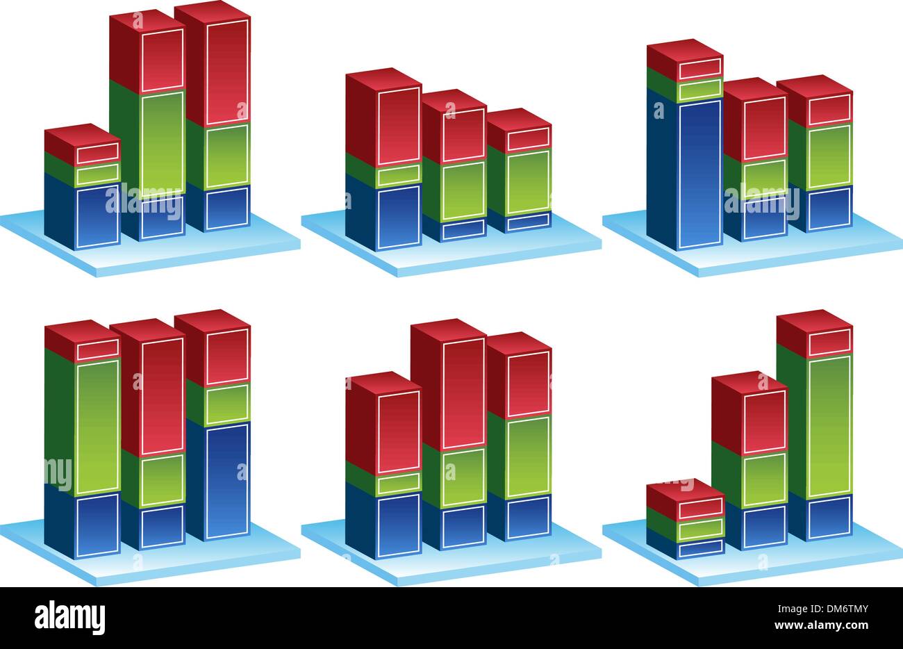 Stacked reports Stock Vector Images - Alamy