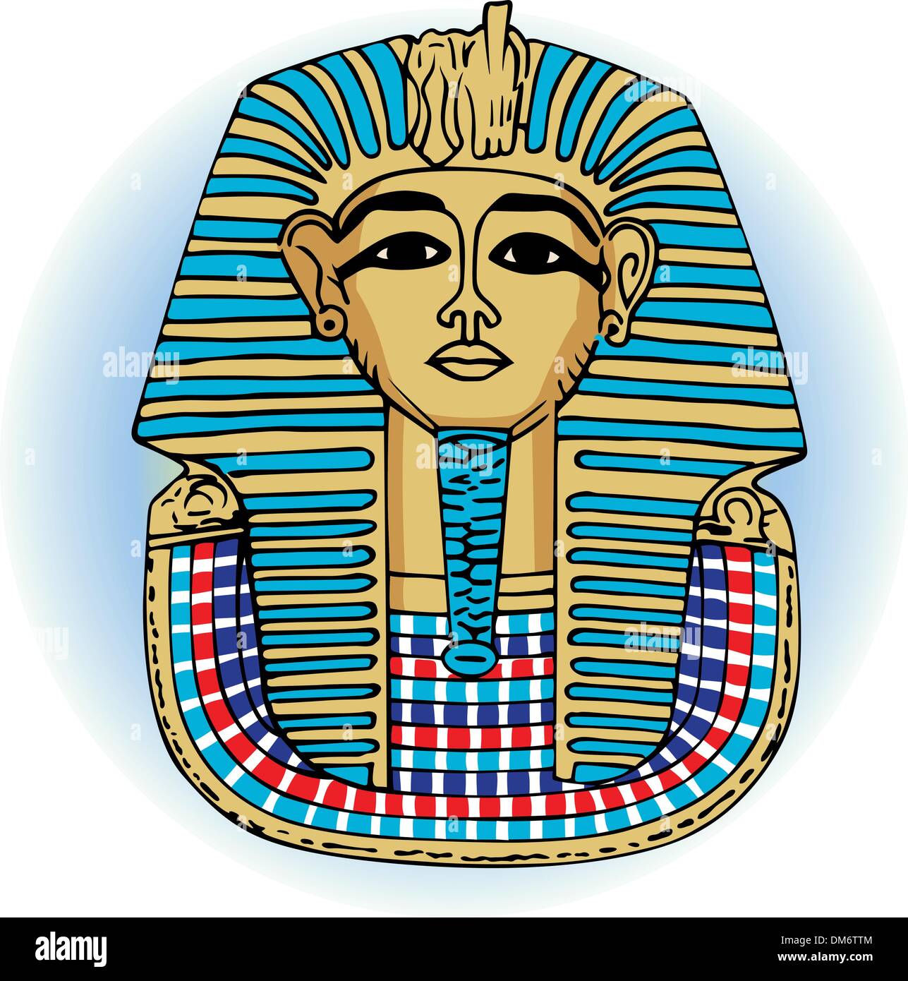 Old king tut Stock Vector Images - Alamy