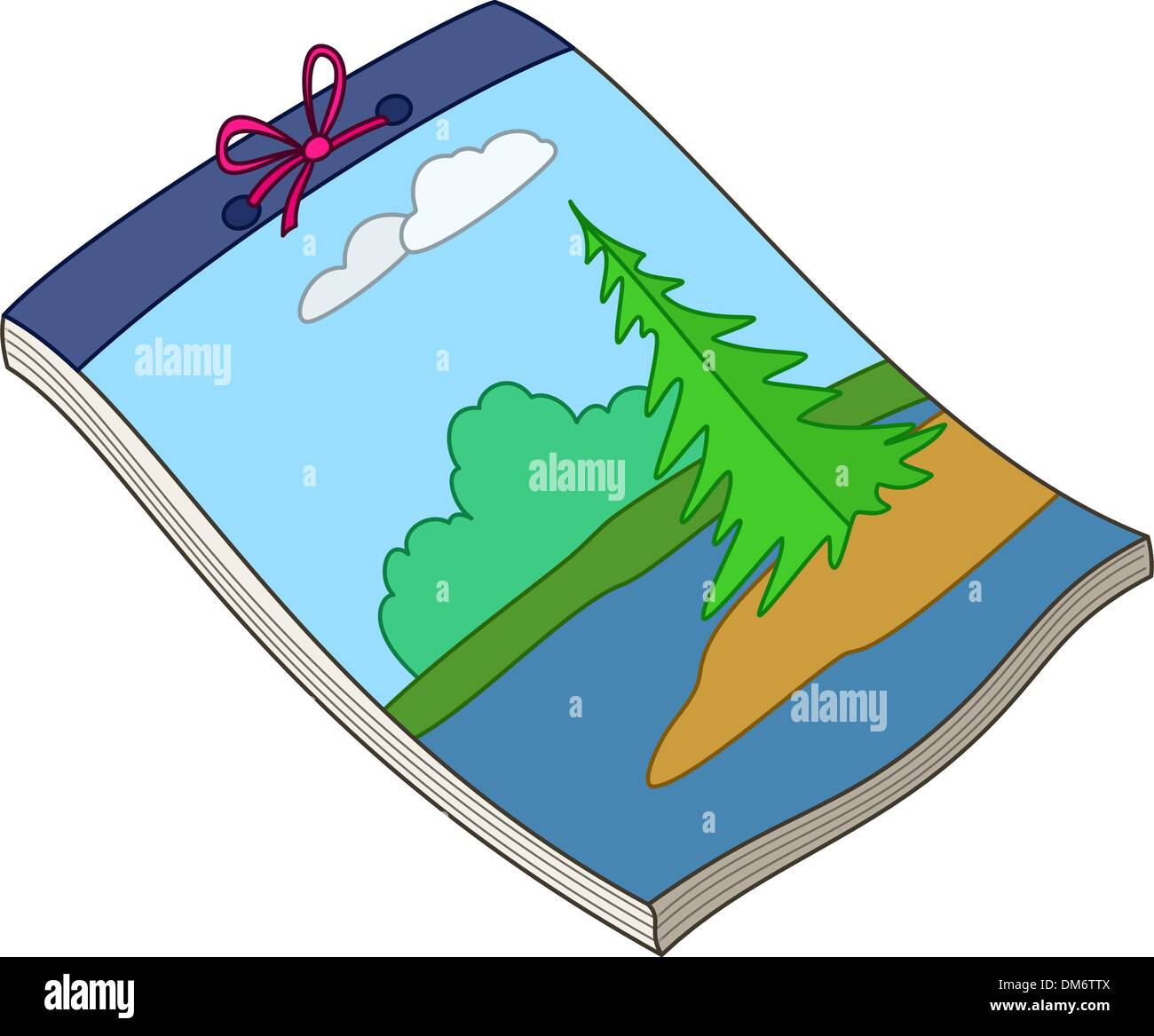 Notebook paper Stock Vector Images - Alamy