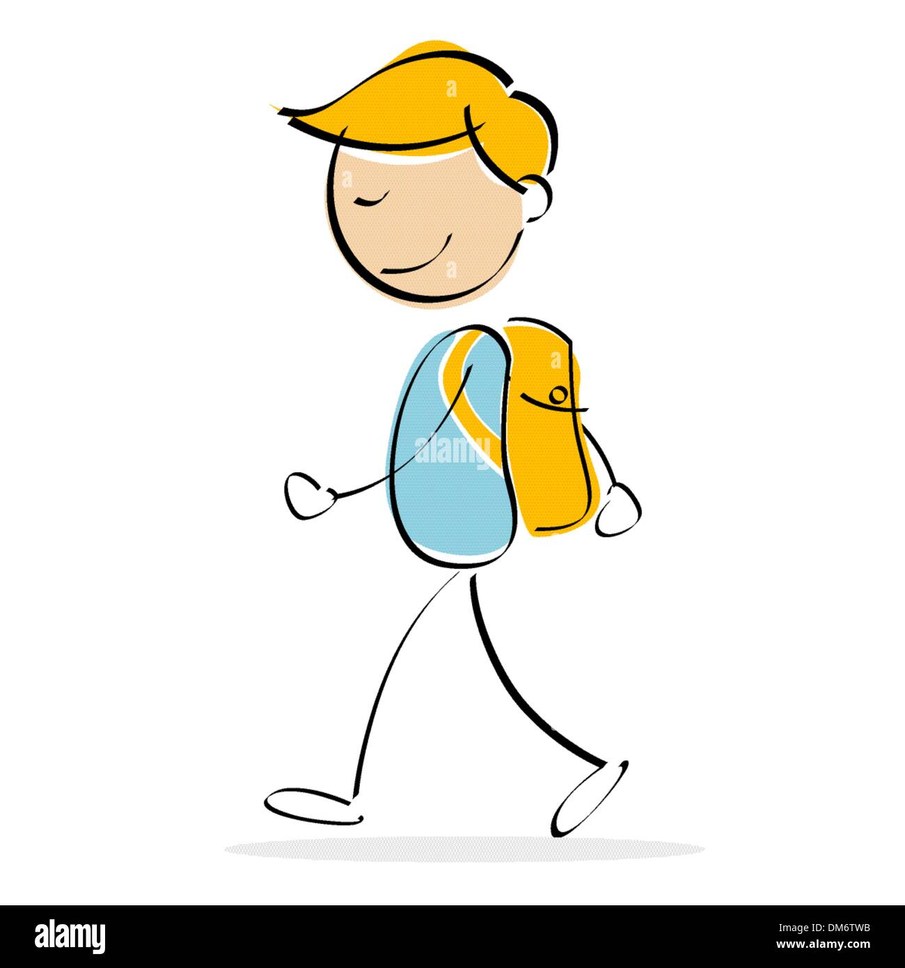 illustration of vector kid Stock Vector Image & Art - Alamy