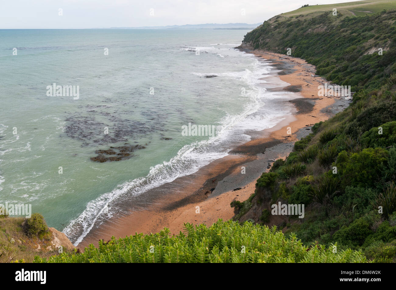 Bushy Beach Scenic Reserve, Oamaru, North Otago, South Island, New ...