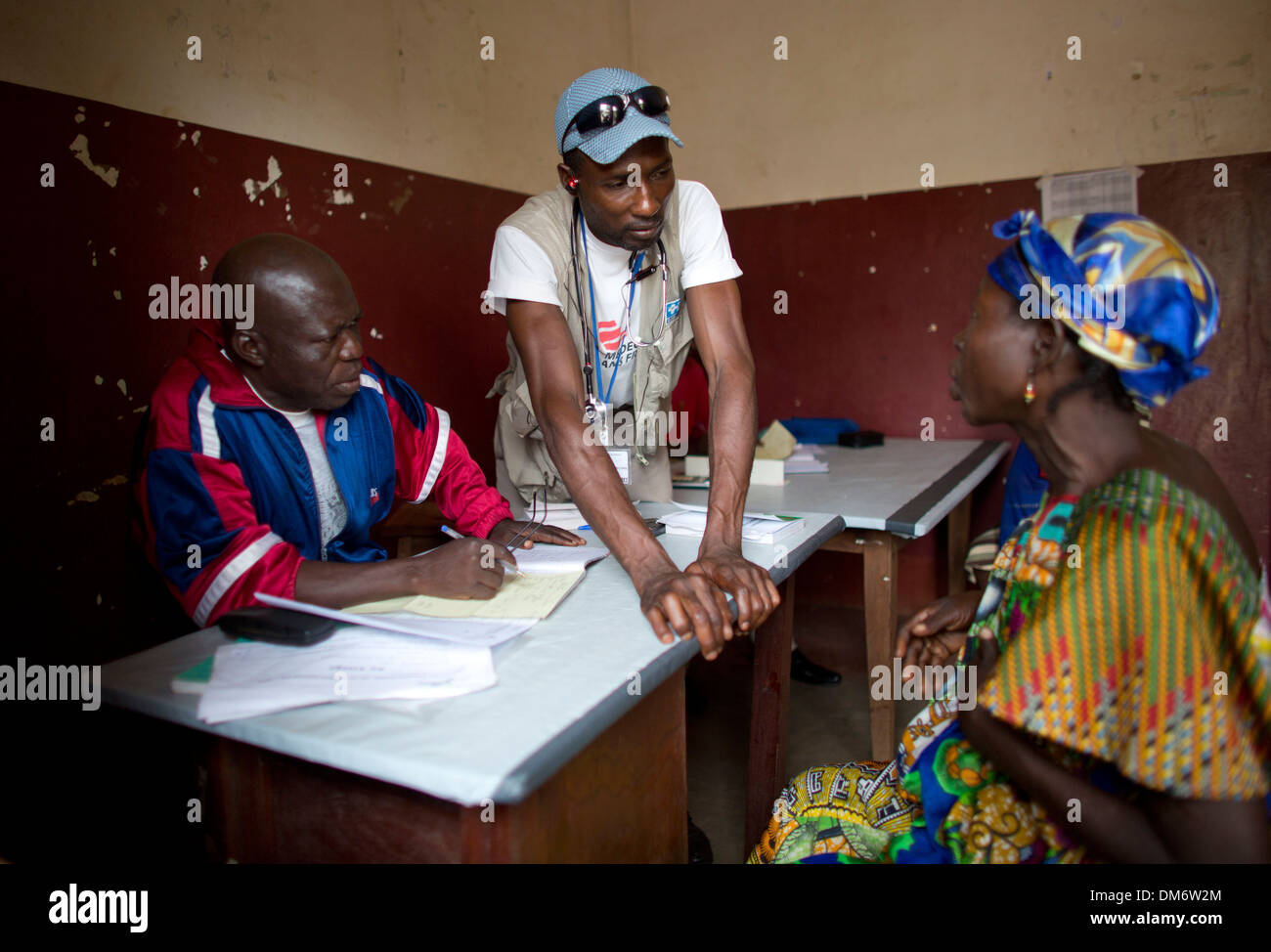 health care at the MSF OCA hospital in Bossangoa, central african ...