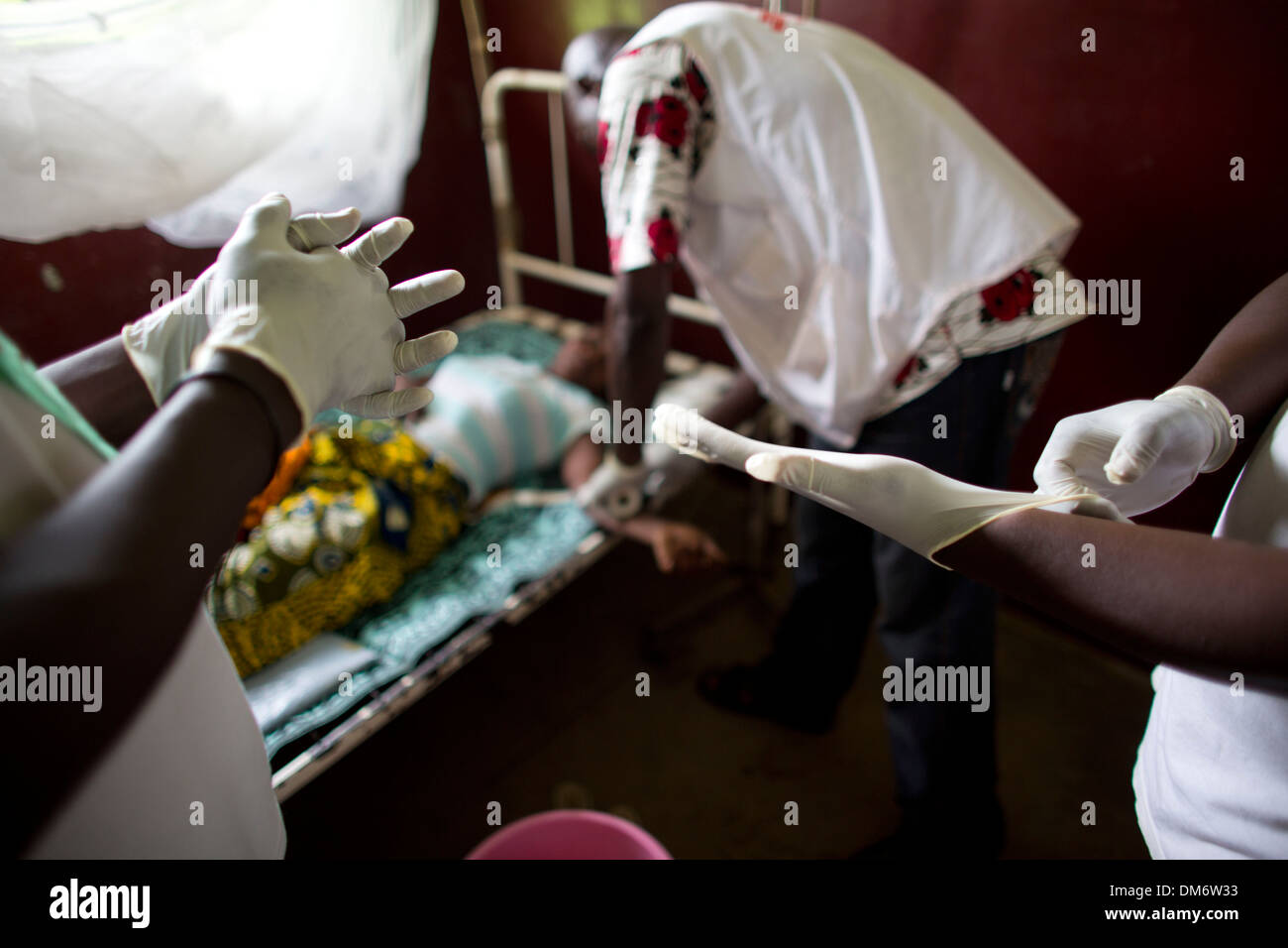health care at the MSF OCA hospital in Bossangoa, central african ...