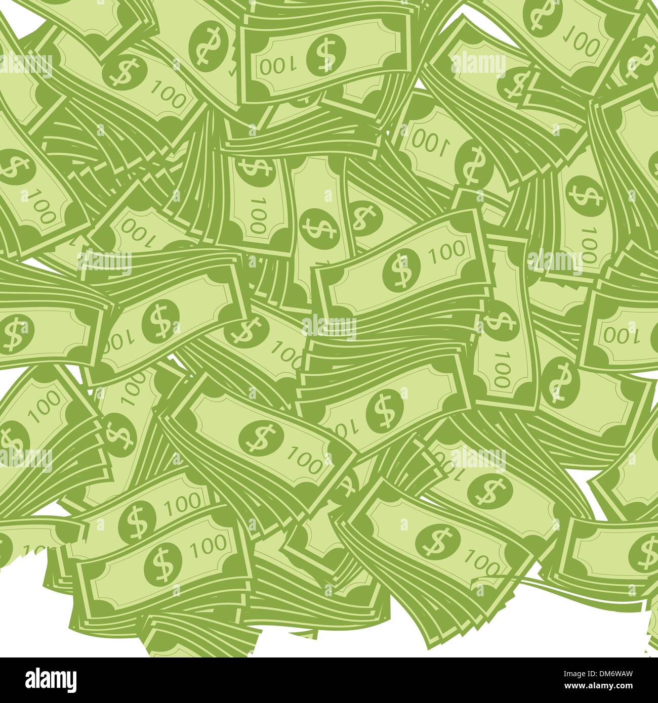 100 Dollar Bills Pattern Stock Vector Images - Alamy