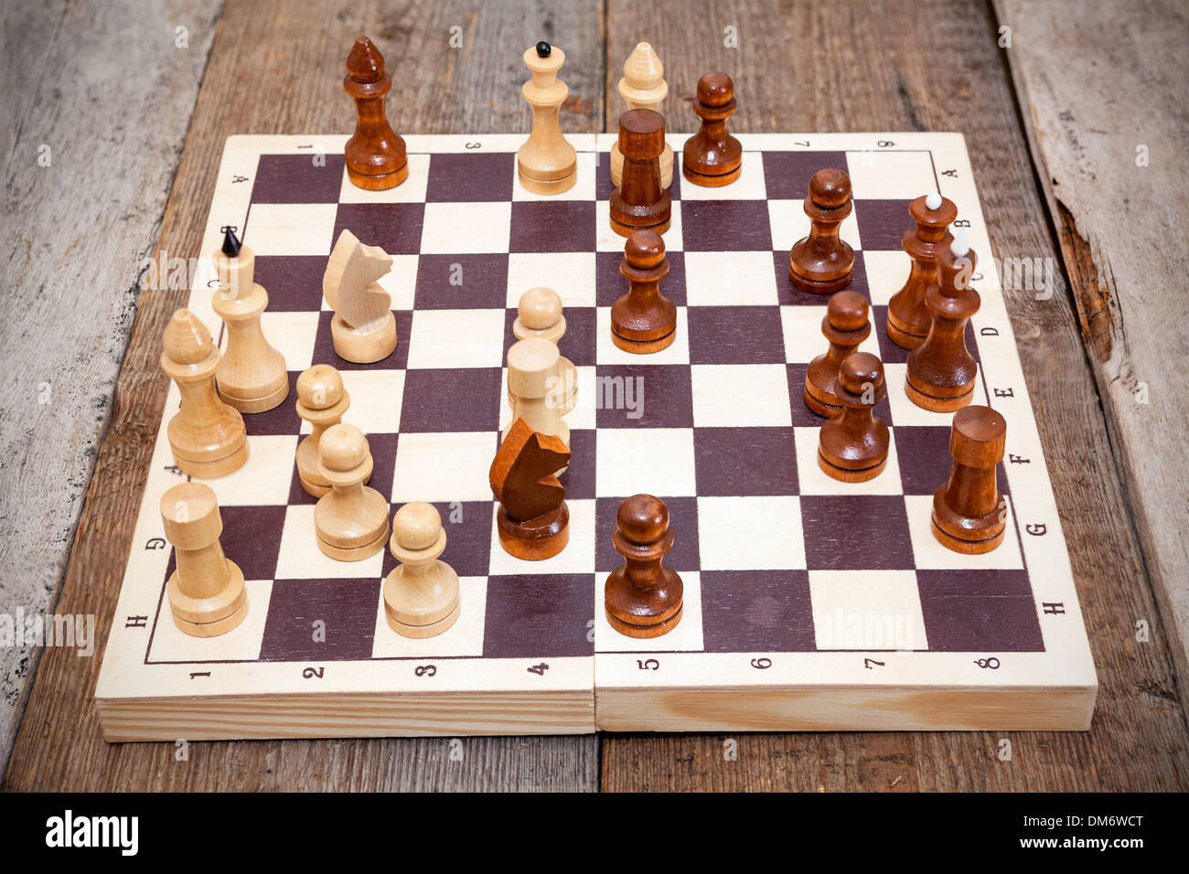 Chess board on the floor hi-res stock photography and images - Alamy