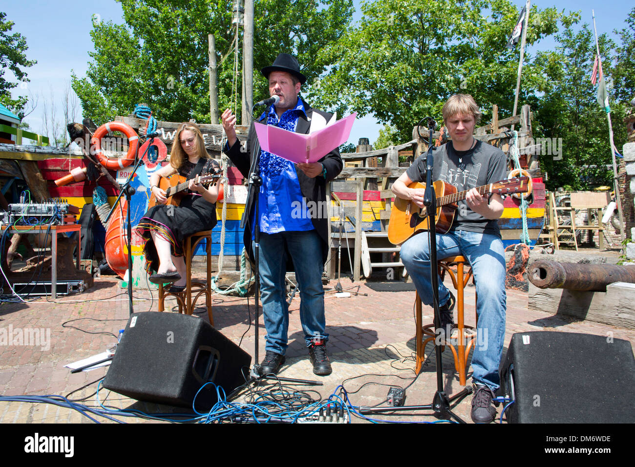 Oerol art festival on Dutch island Terschelling Stock Photo - Alamy