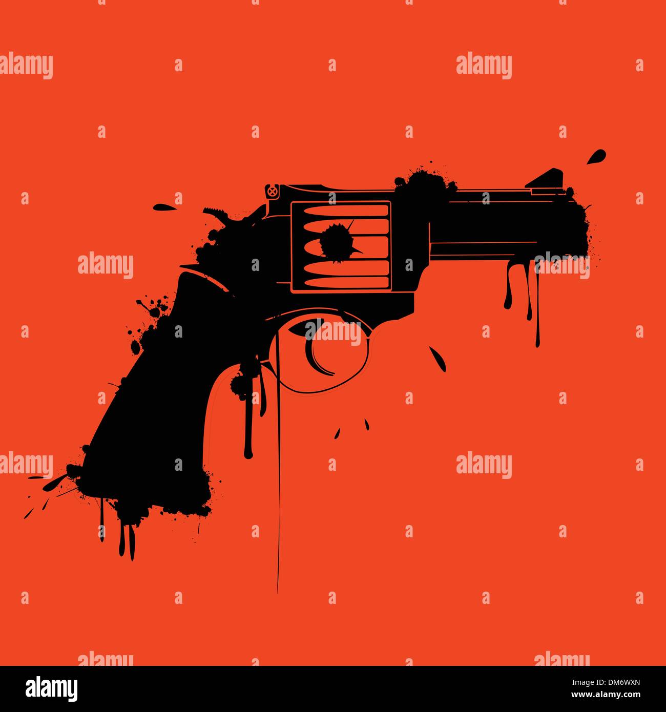 Charge the gun Stock Vector Images - Alamy