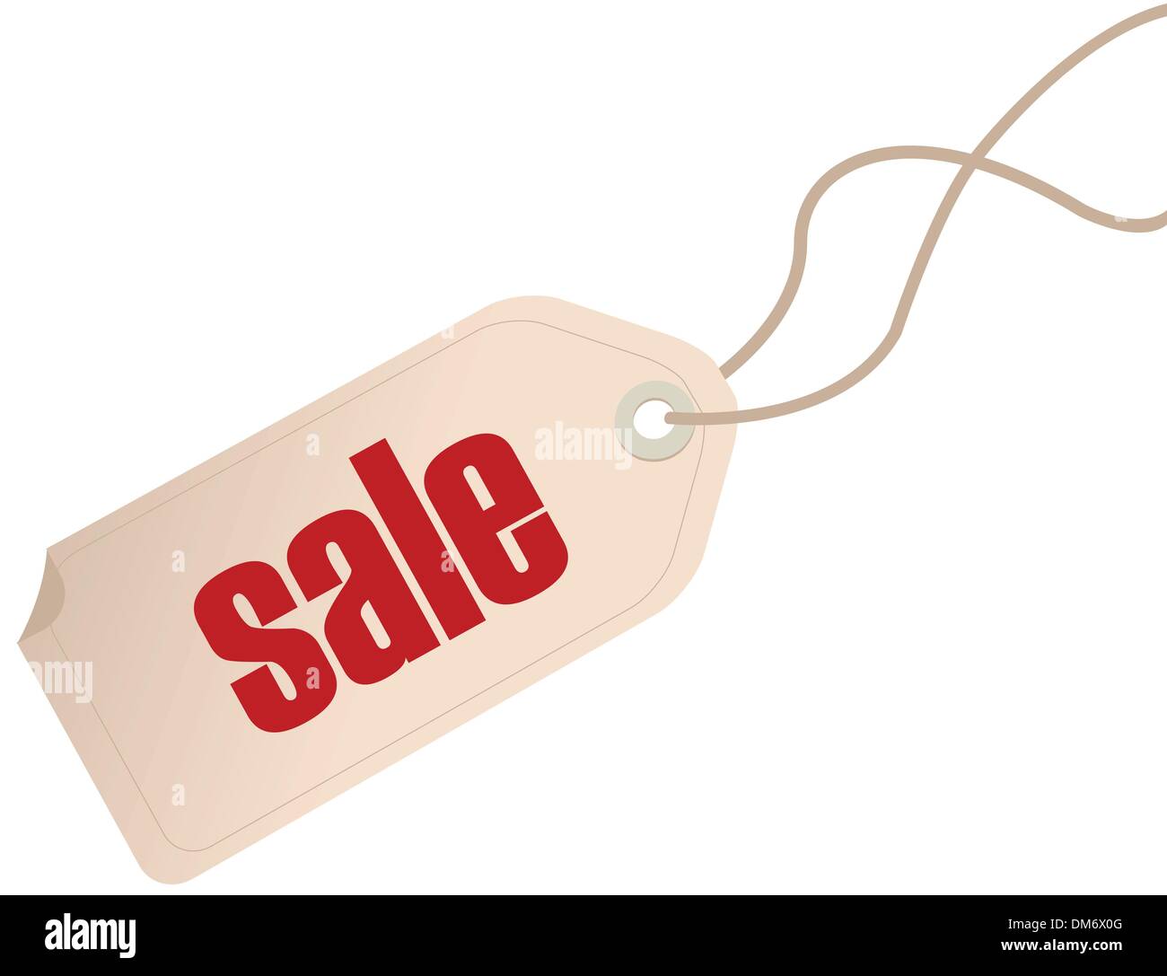 Shipping white note string Stock Vector Images - Alamy