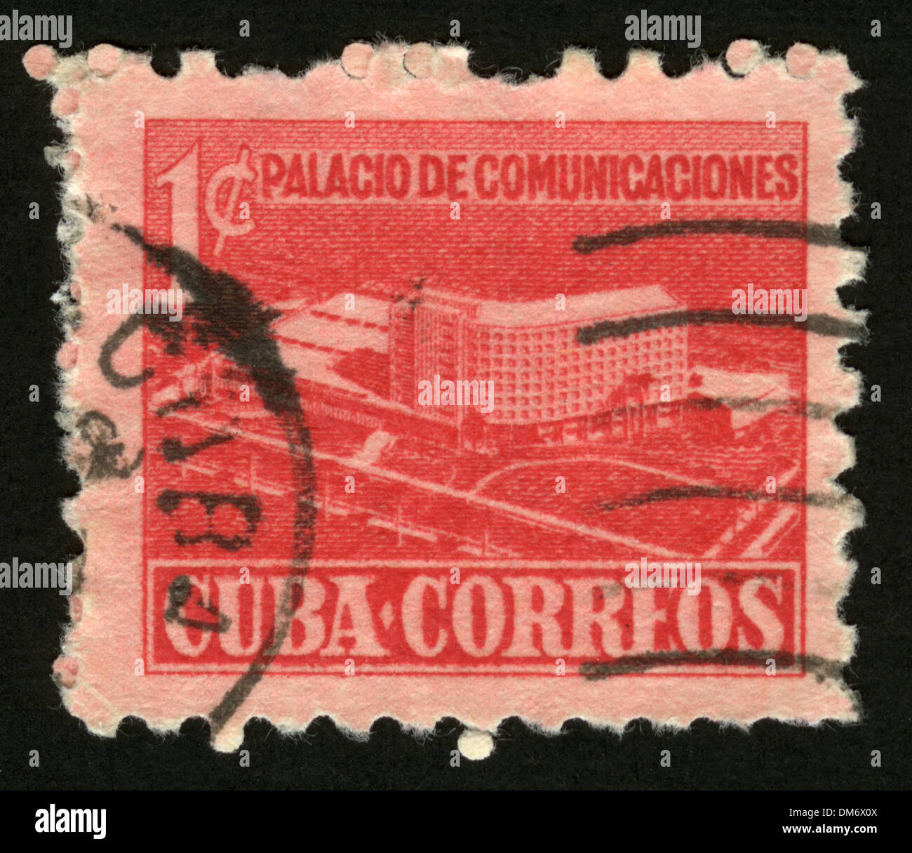 Cuba post mark stamp hi-res stock photography and images - Alamy