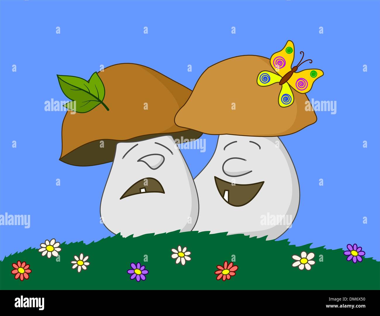 Cheerful horizontal Stock Vector Images - Alamy