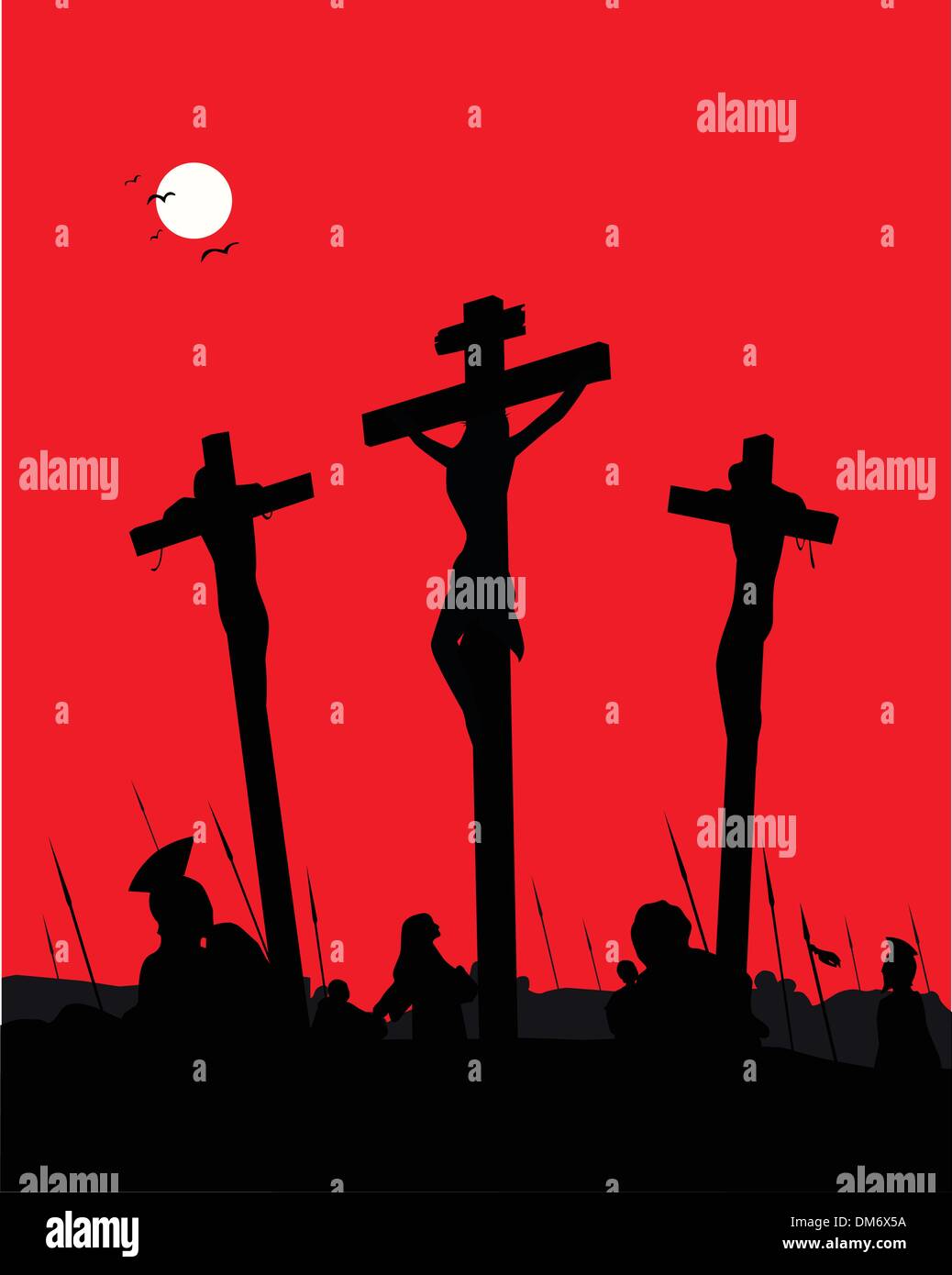 Jesus Christ - Crucifixion Stock Vector Image & Art - Alamy