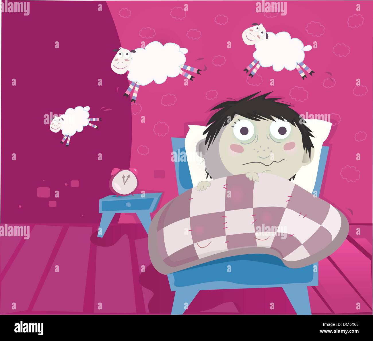 Bad exhaustion Stock Vector Images - Alamy