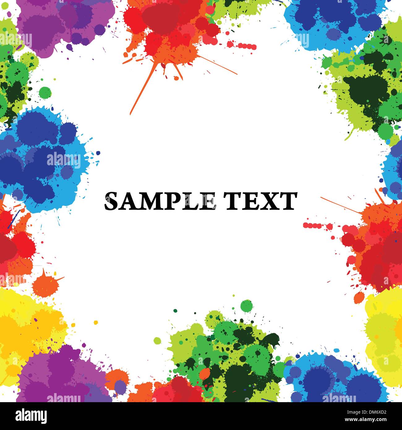 Seamles color splats Stock Vector Image & Art - Alamy