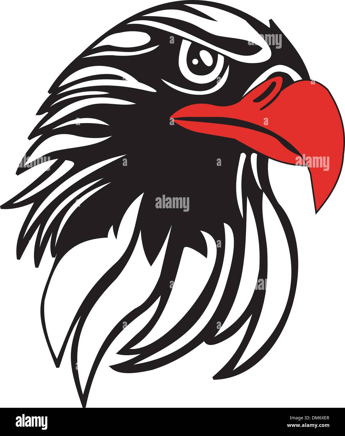 Bald headed bird Stock Vector Images - Alamy