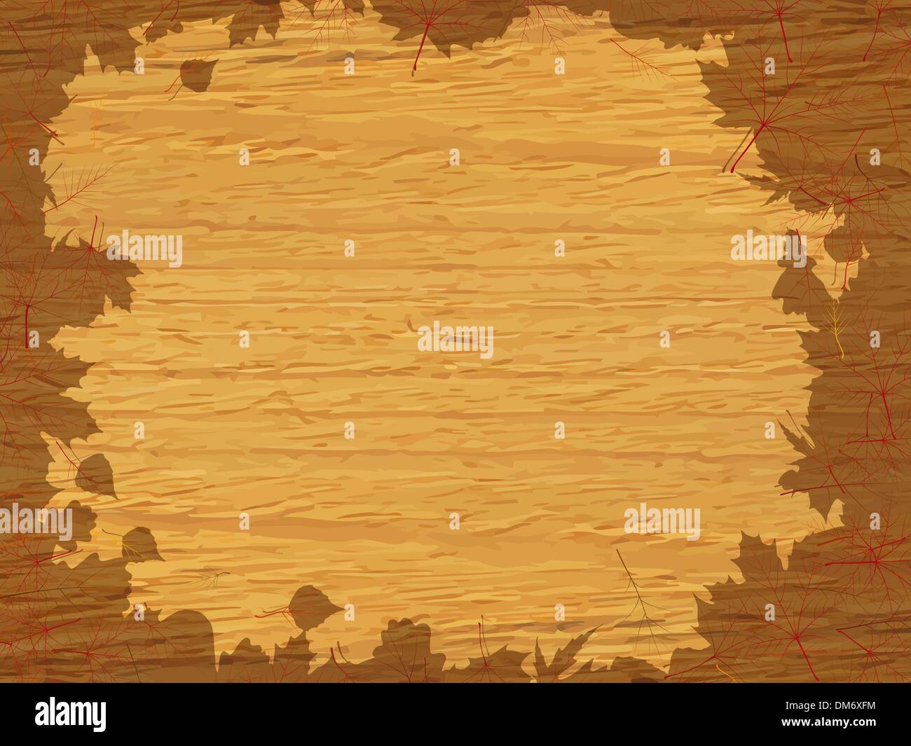 Autumn leaves background material Stock Vector Images - Alamy