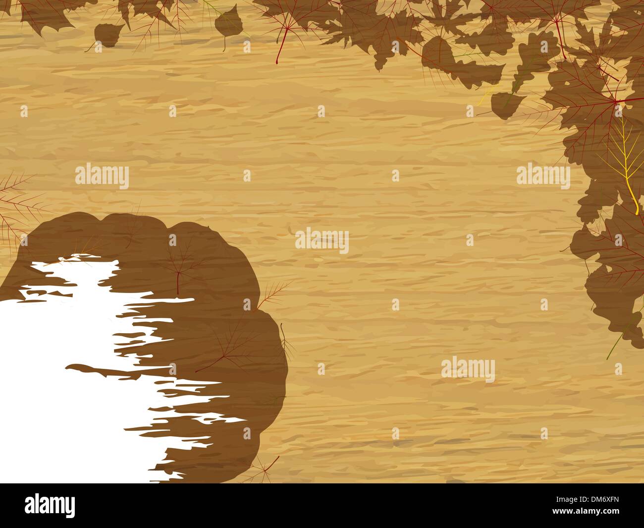 Background green leaves pumpkin Stock Vector Images - Alamy