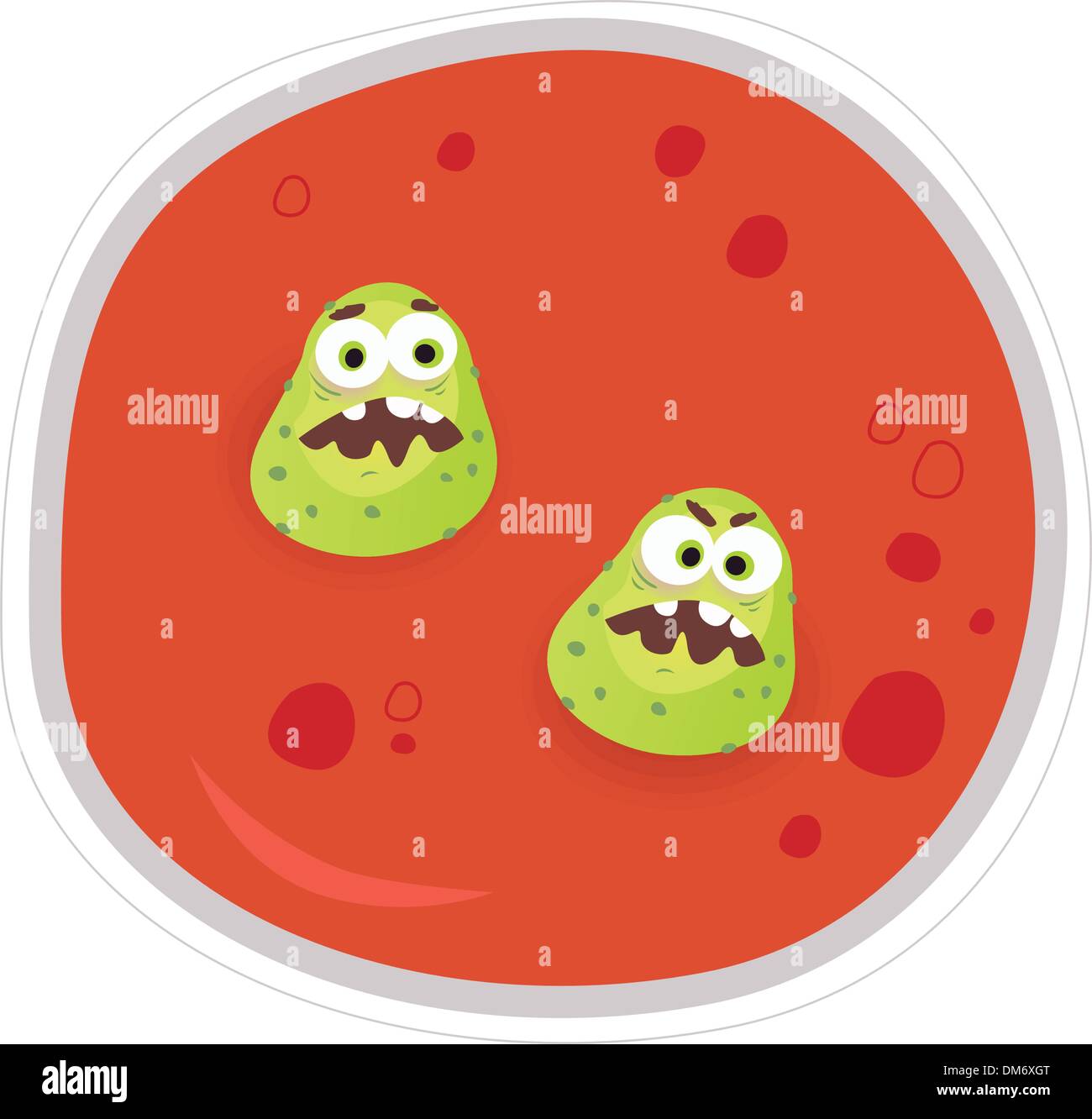 Viruses in blood Stock Vector Image & Art - Alamy