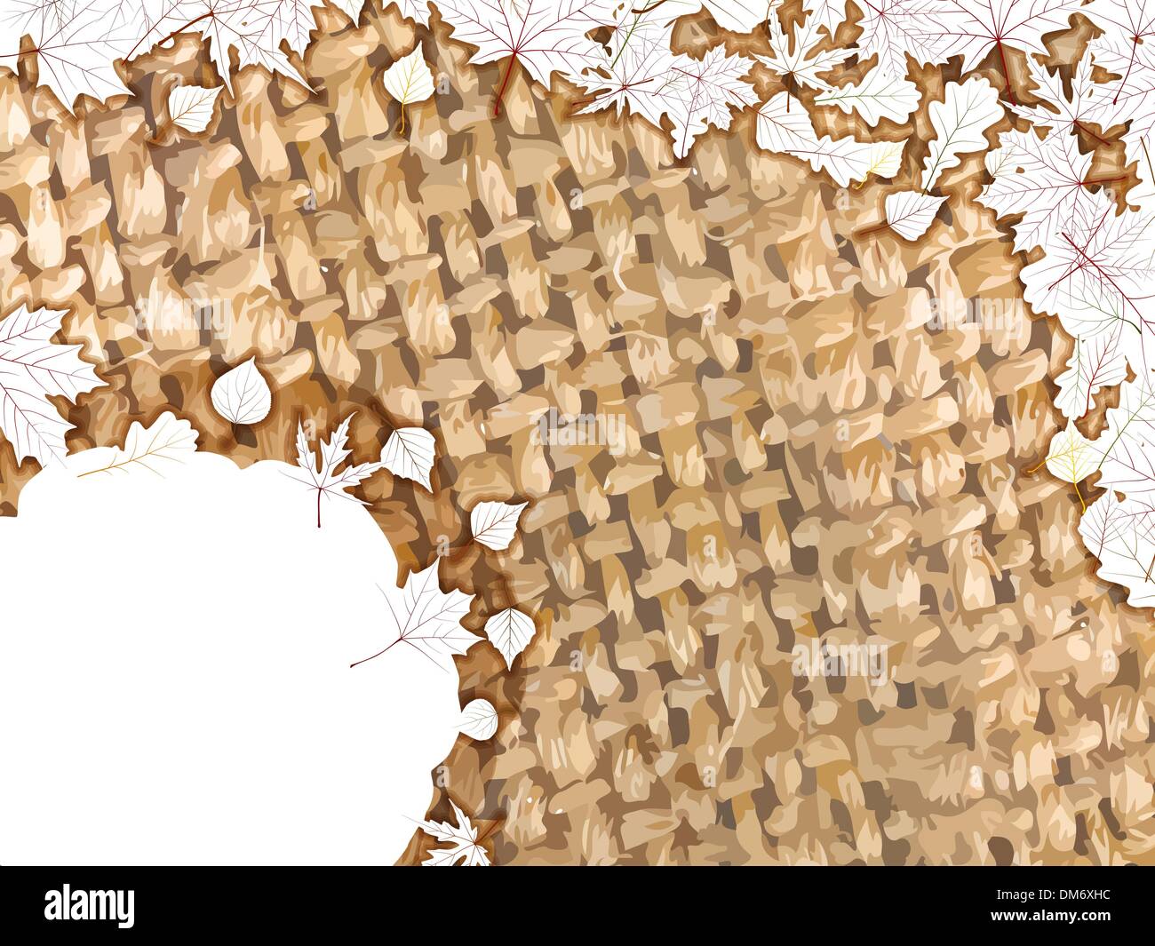 Background plant fallen leaves Stock Vector Images - Alamy