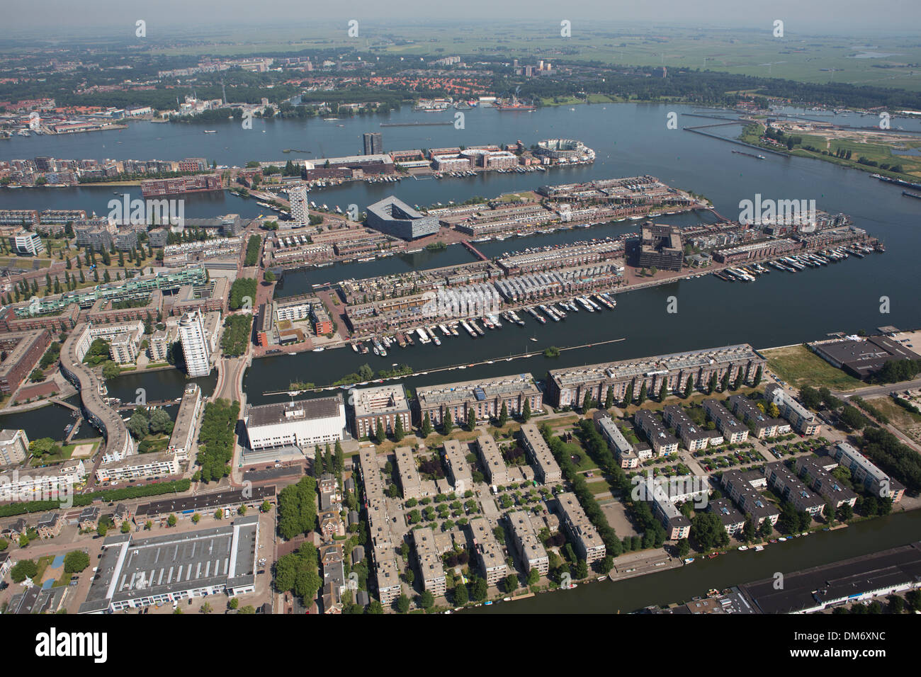 Zeeburg area in Amsterdam Stock Photo - Alamy