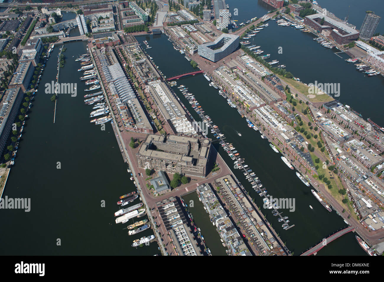Zeeburg area in Amsterdam Stock Photo - Alamy