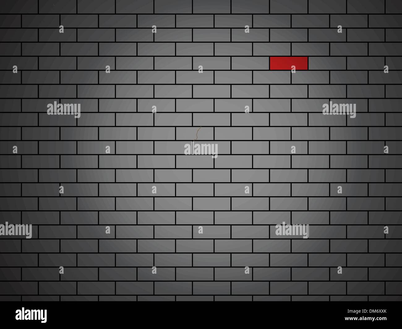 Grey brick wall abstract Stock Vector Images - Alamy