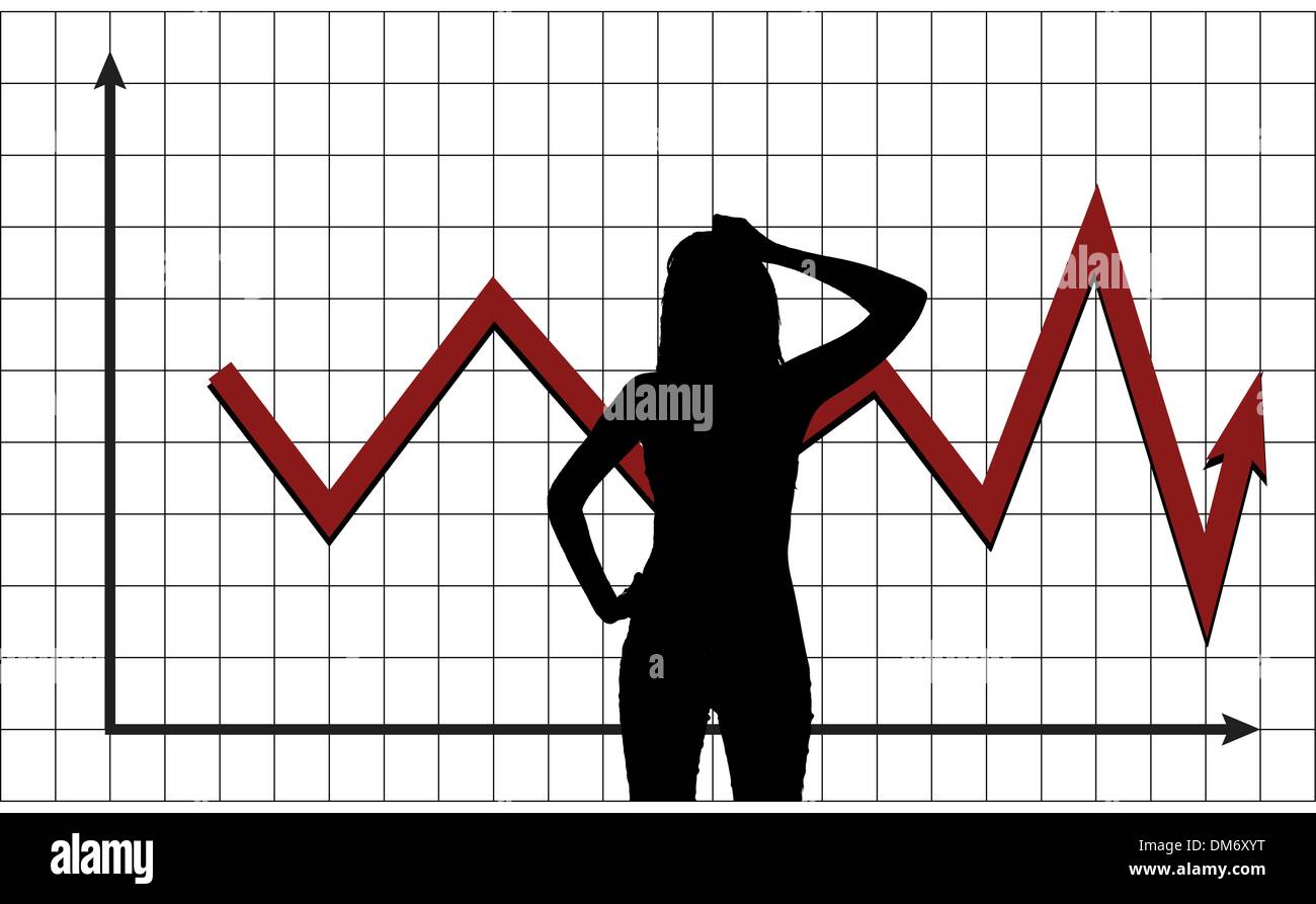 Man Pondering The Behavior Of Market Stock Vector Image And Art Alamy