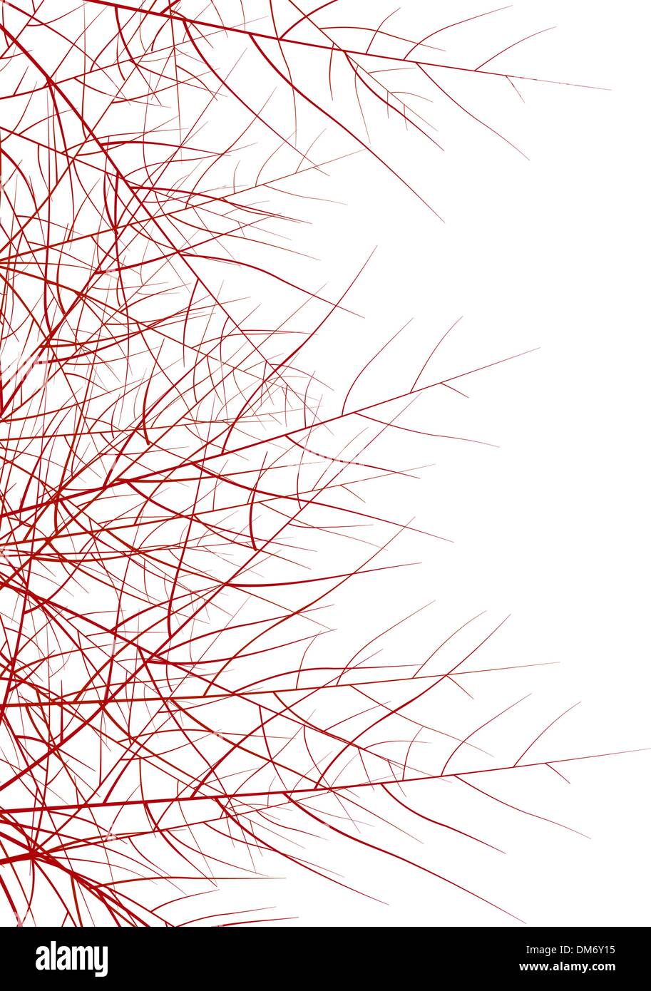 Red leaves tree on Stock Vector Images - Alamy