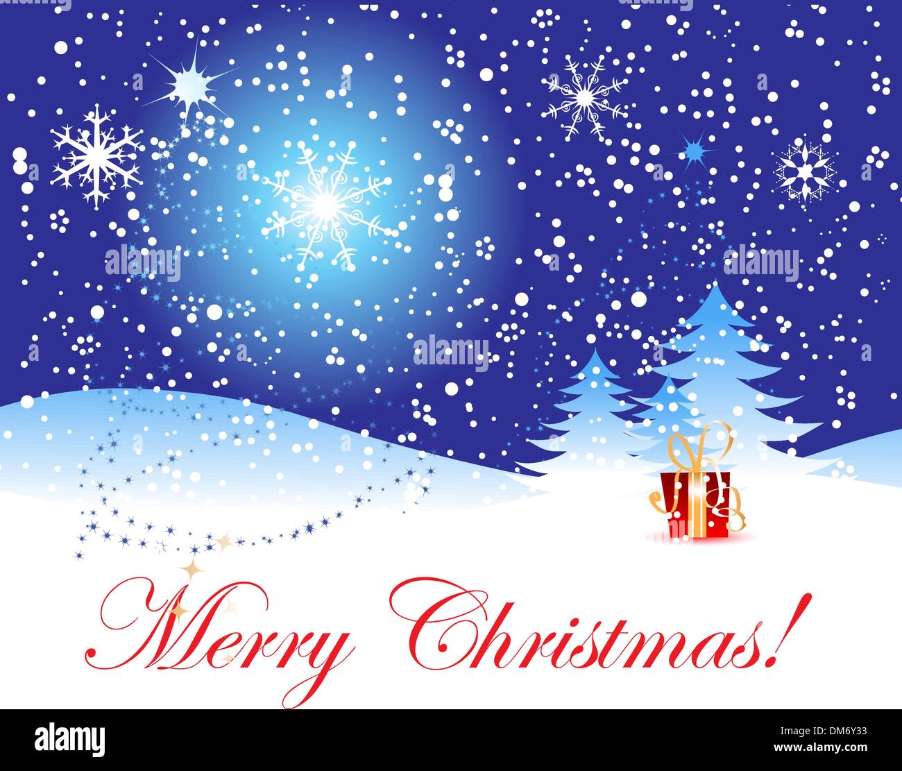 Night card design Stock Vector Images - Alamy