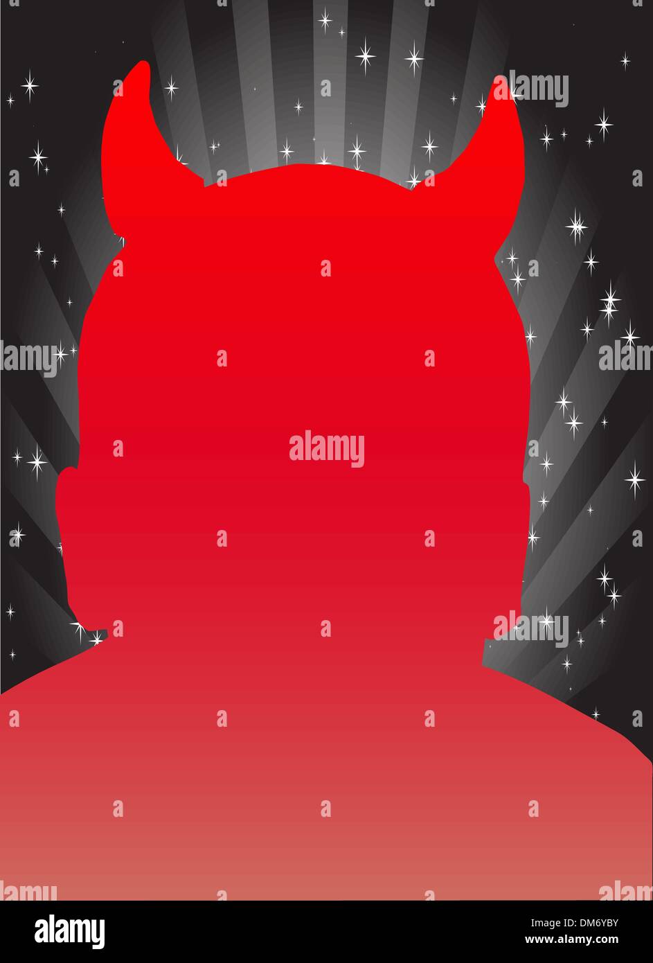 Devil Silhouette Profile