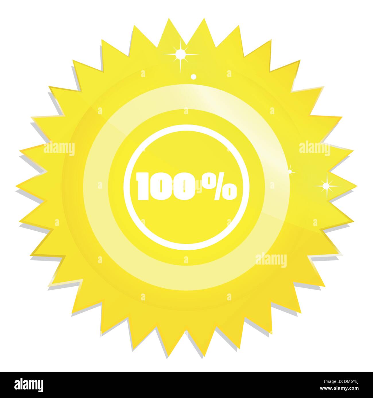 Customer service on golden Stock Vector Images - Alamy