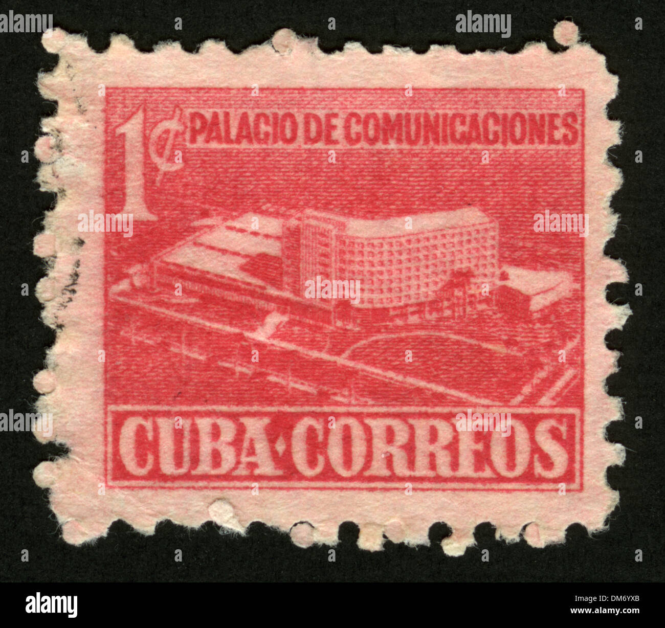 Cuba post mark stamp hi-res stock photography and images - Alamy