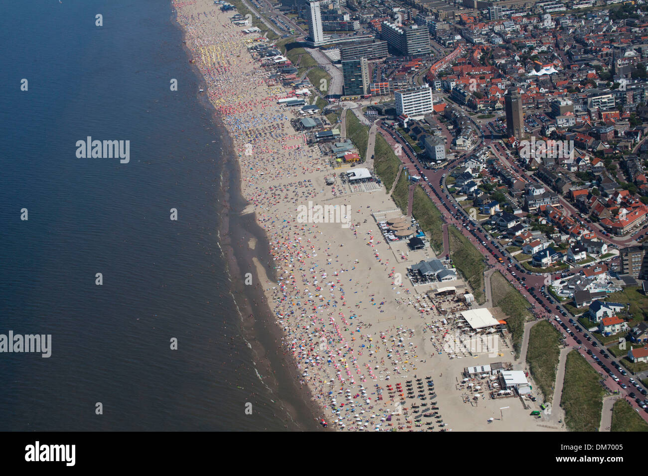 summer at the dutch seaside Stock Photo - Alamy