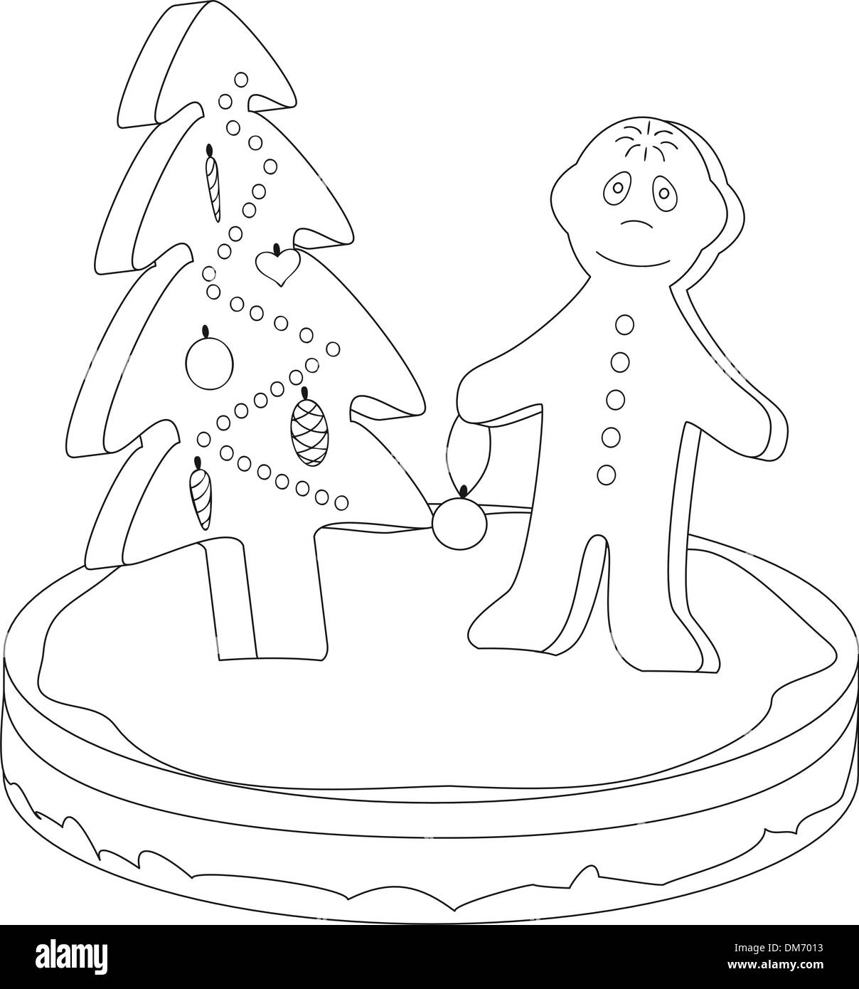 Happy gingerbread man hi-res stock photography and images - Alamy