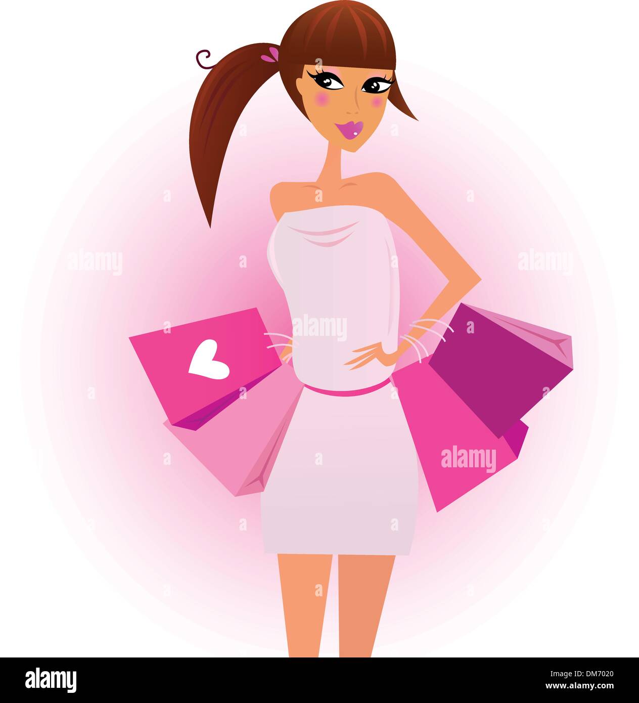 Attractive consumer Stock Vector Images - Alamy