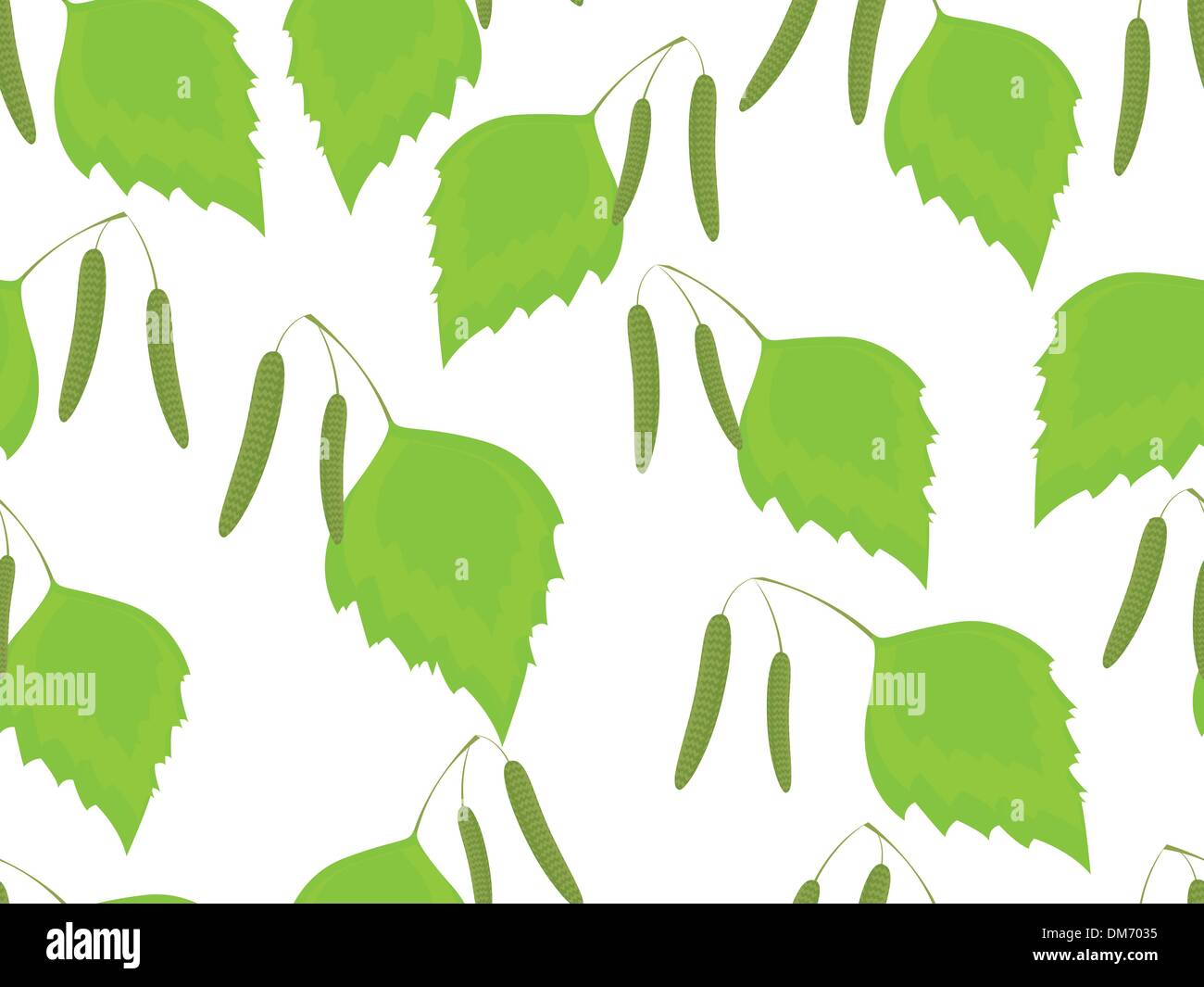 Birch tree pattern Stock Vector Images - Alamy